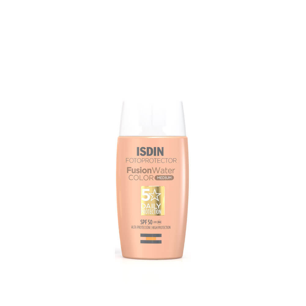 FOTOPROTECTOR FUSION WATER COLOR MEDIUM SPF 50-ISDIN | DermaMedical