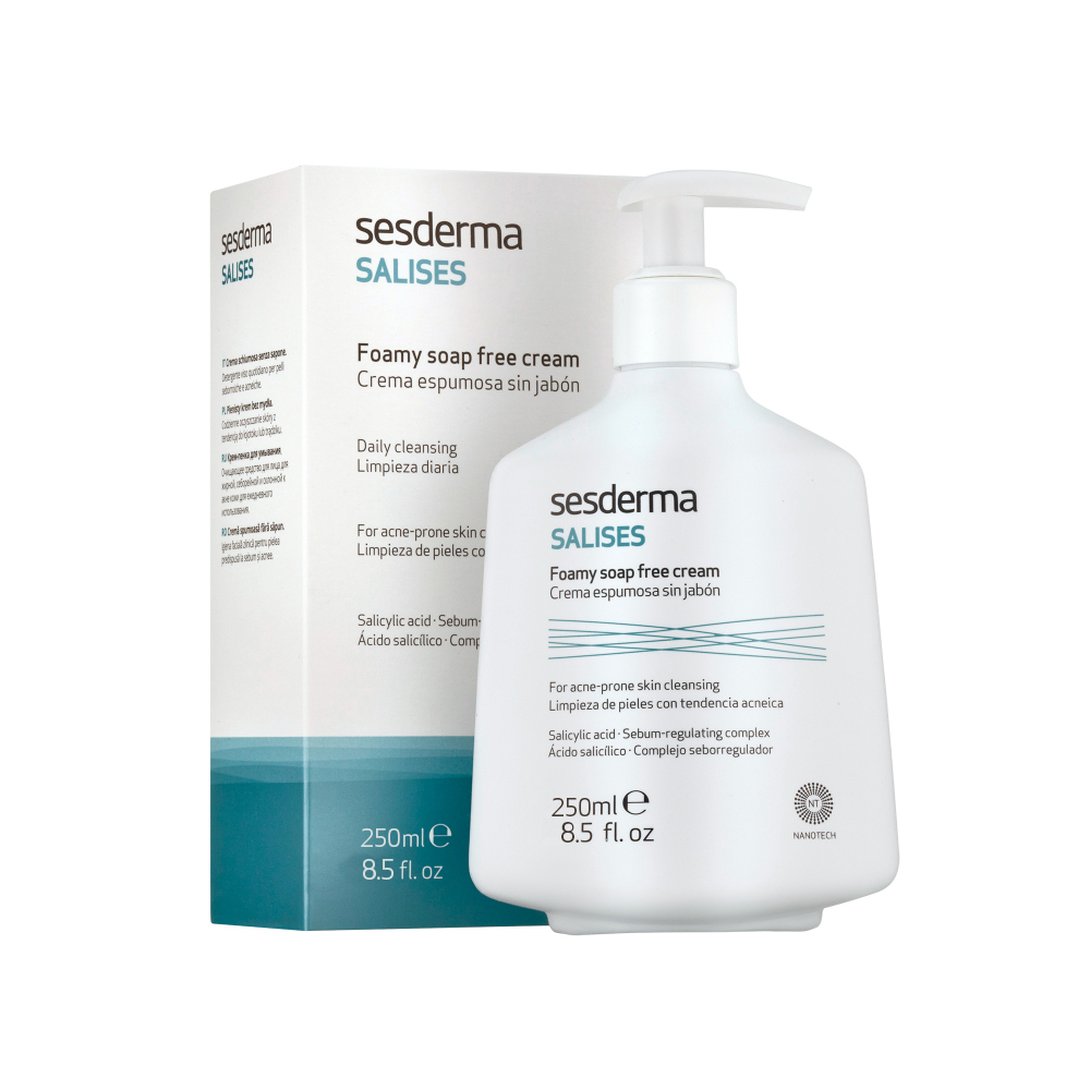 SALISES CREMA ESPUMOSA 250 ML-SESDERMA | DermaMedical